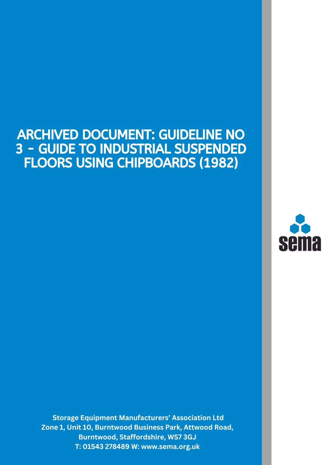 Archived Document: Guideline No 3 - Guide to Industrial Suspended ...