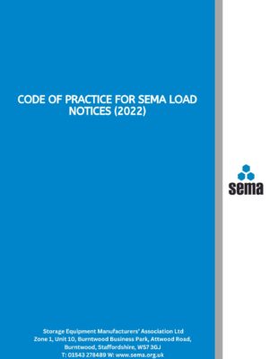 SEMA Publications | Storage Equipment Manufacturer’s Association Ltd